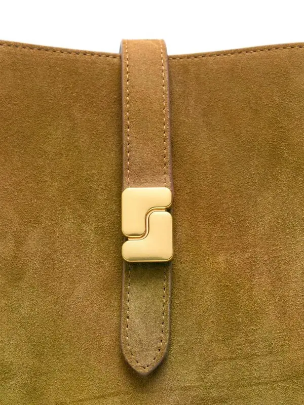 Soeur Mini Bello Suede Shoulder Bag