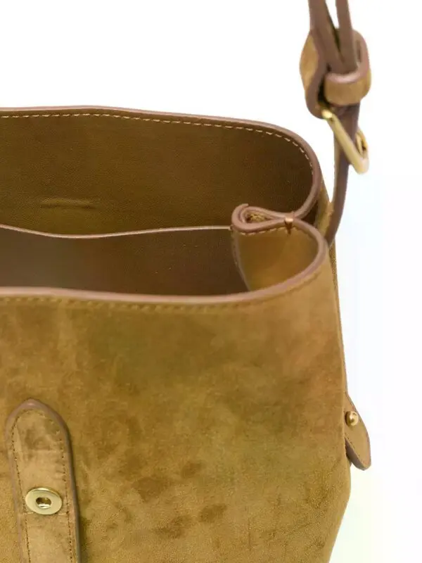 Soeur Mini Bello Suede Shoulder Bag
