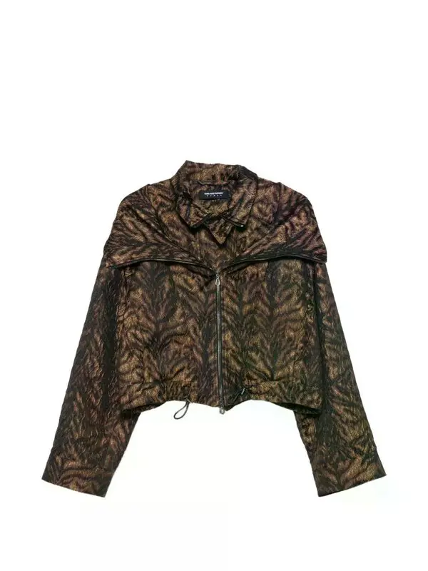 KIKO KOSTADINOV Tiger-pattern Hooded Jacket
