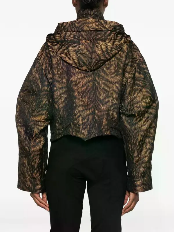 KIKO KOSTADINOV Tiger-pattern Hooded Jacket