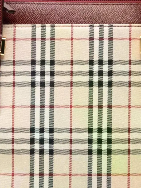 Burberry 2000-2017 House Check Canvas Tote Bag