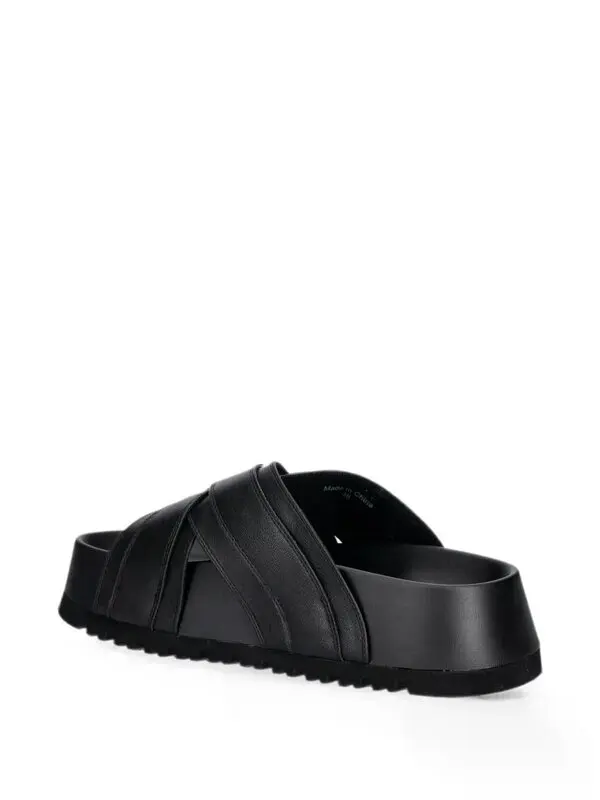 BUFFALO Jane Cross Buckle-fastening Platform Sandals