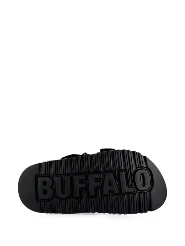 BUFFALO Jane Cross Buckle-fastening Platform Sandals
