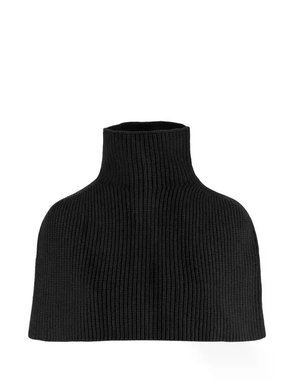 SA SU PHI Ribbed-knit Cashmere Cape