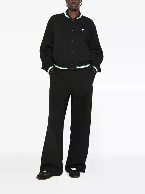 Karl Lagerfeld Ikon Wide-leg Track Pants