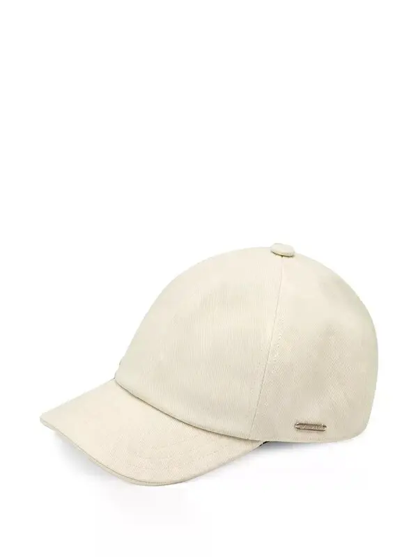 TOMBOLINI Baseball Cap With Logo Plaque - White