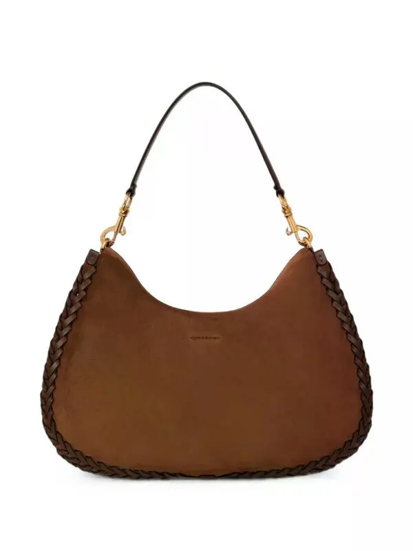 Etro Maxi Suede Pony Bag With Threading