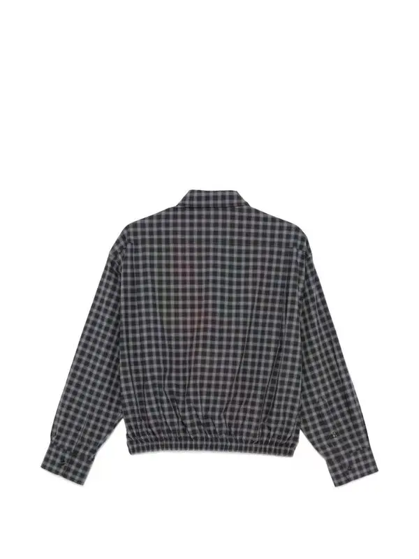 CORDERA Checked Shirt With Elasticated Hem