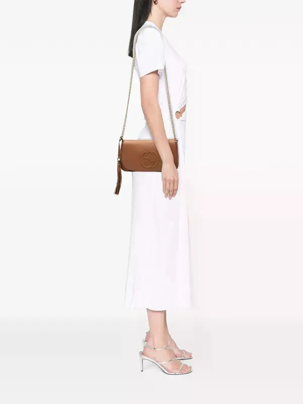 Gucci Soho Chain Flap Crossbody Bag