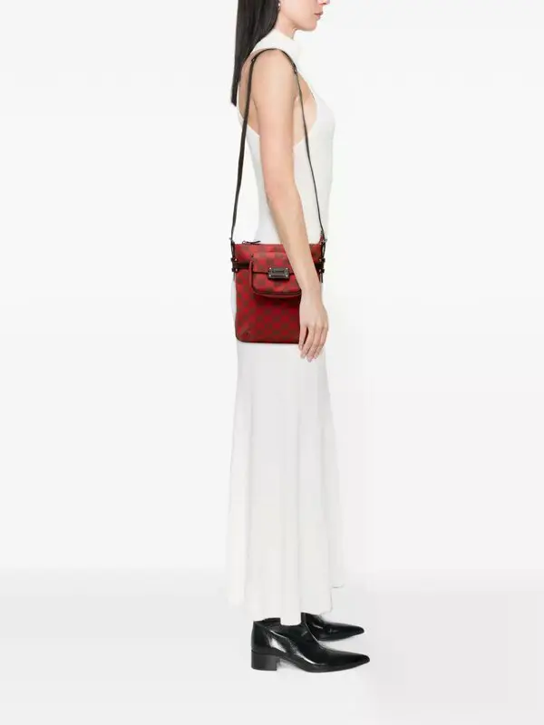 Loewe 2000-2026 Anagram Coated Canvas Crossbody Bag