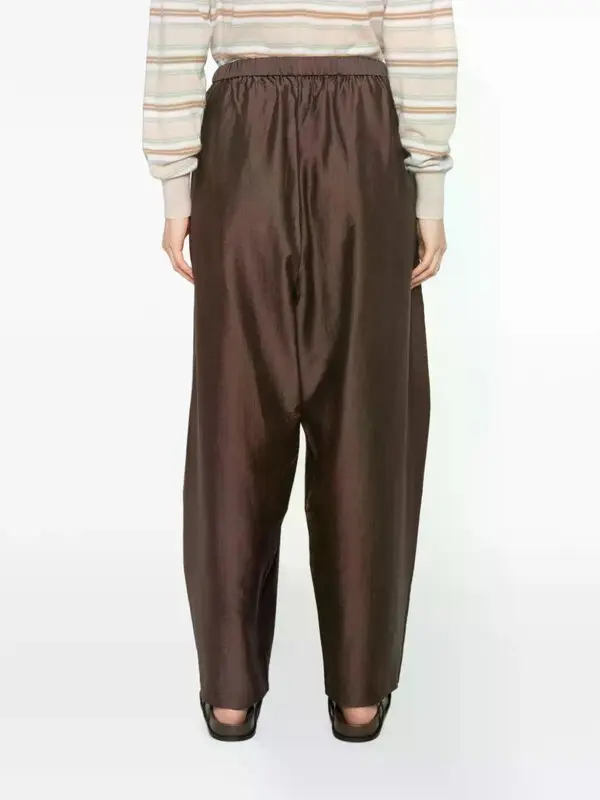 CORDERA Drawstring-waist Wide-leg Trousers