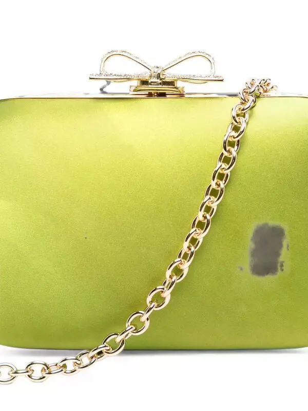 SELF-PORTRAIT Bow-detail Clutch Bag