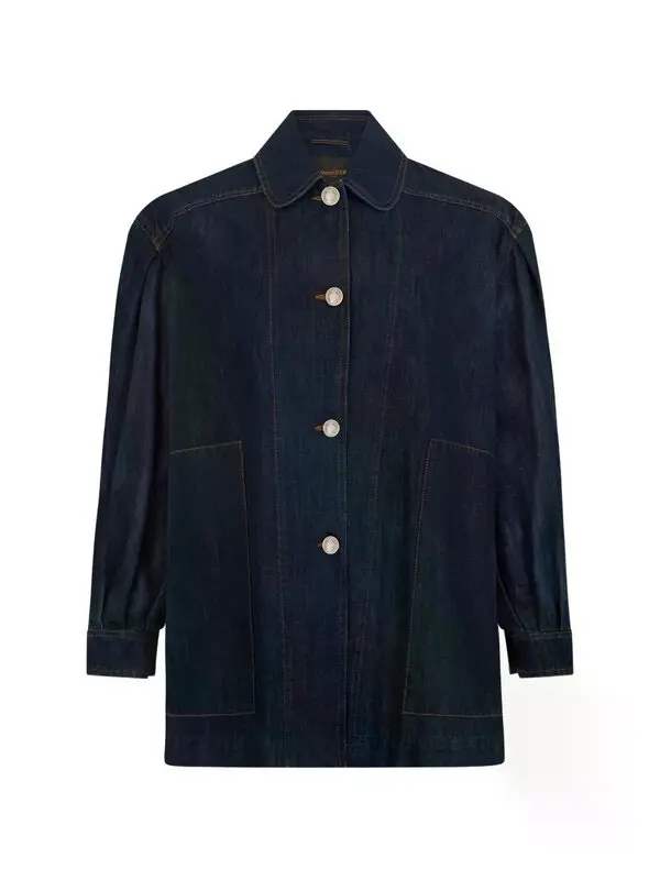 MOORER Loose-fit Denim Jacket