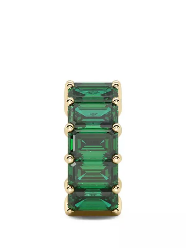 SOLO FOR DIAMONDS Emerald-embellished Ear Cuff