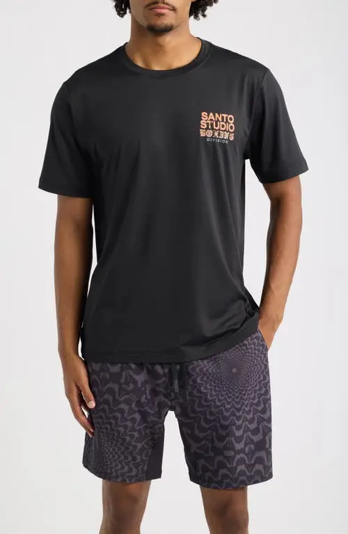 SANTO STUDIO Boxing Division Performance Graphic T-shirt