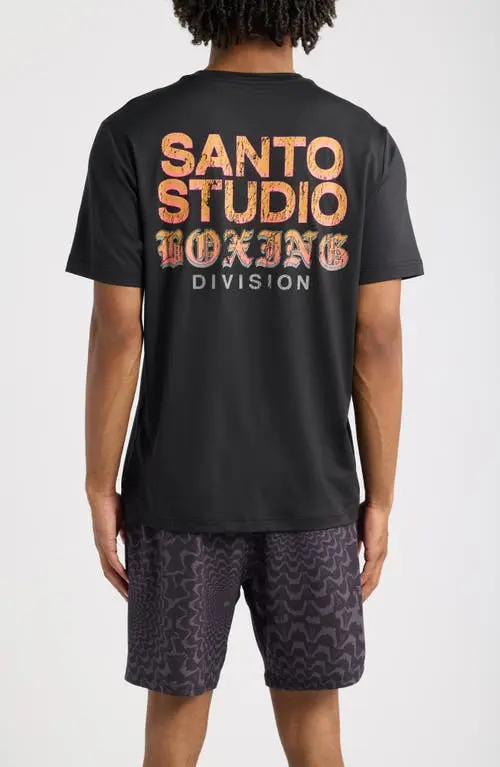 SANTO STUDIO Boxing Division Performance Graphic T-shirt