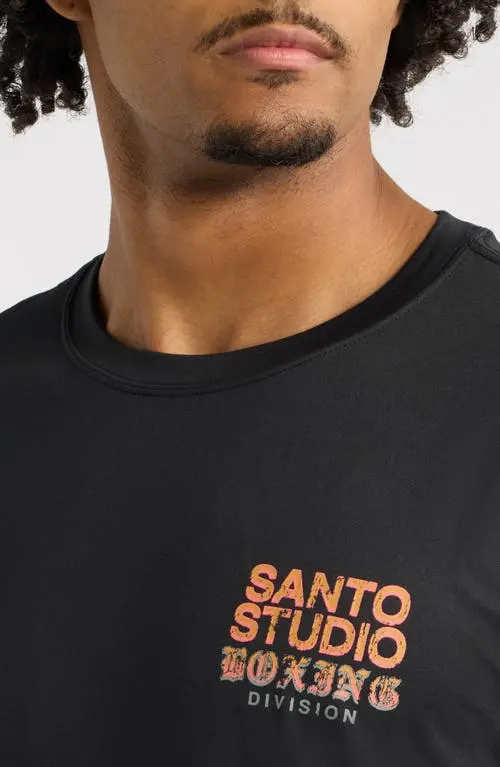 SANTO STUDIO Boxing Division Performance Graphic T-shirt