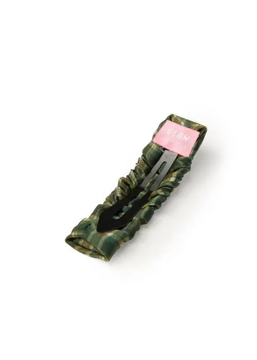OLAH Grevelyn Silk Hair Barrette Clip