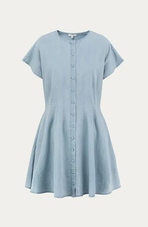 JUANA Faye Pleated Shirt Dress