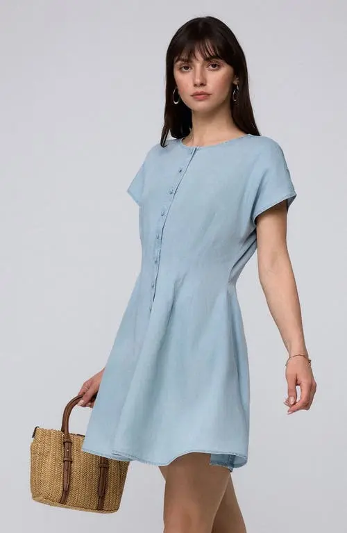 JUANA Faye Pleated Shirt Dress