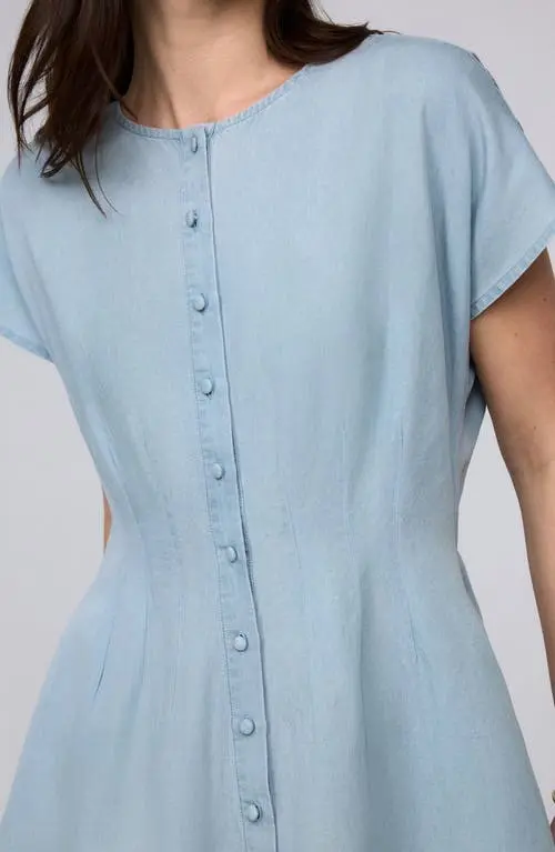 JUANA Faye Pleated Shirt Dress