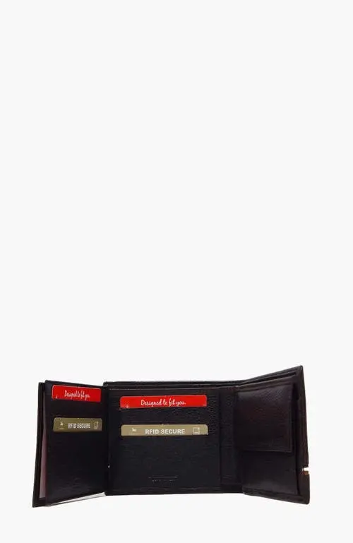 CAVALINHO The Sailor Trifold Leather Wallet 507 - Brown