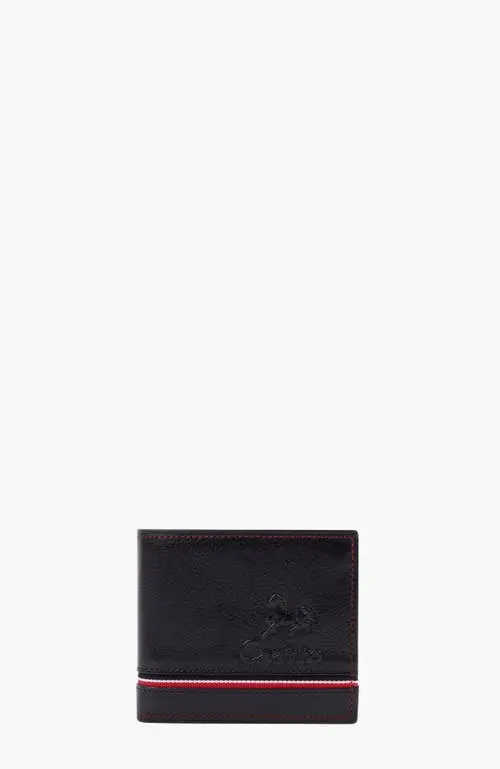 CAVALINHO The Sailor Trifold Leather Wallet 507 - Navy