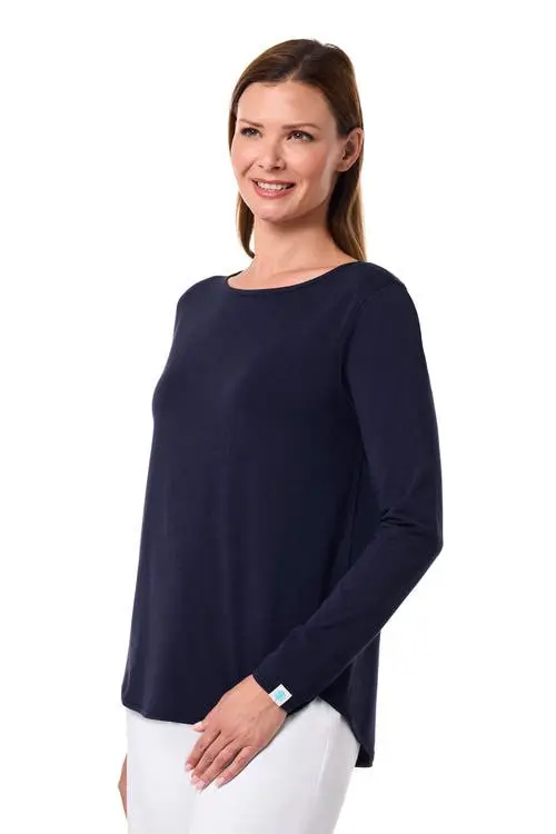 Coolibar Heyday Side Split Long Sleeve Shirt