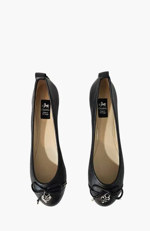 Cavalinho Muse Ballet Flats - Black/silver