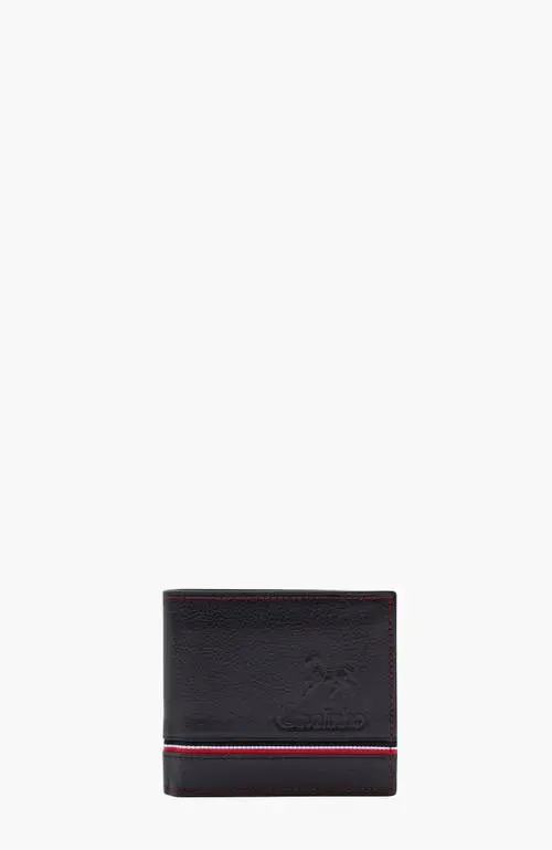 Cavalinho The Sailor Trifold Leather Wallet 505 - Navy
