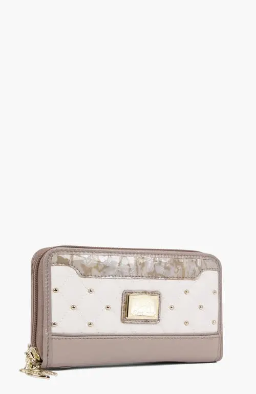 CAVALINHO Craft Small Wristlet Wallet 220 - Beige/white