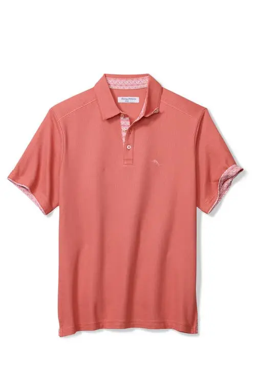 Tommy Bahama Etched Geo 5 O'clock Polo