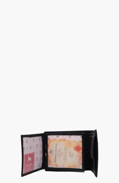 CAVALINHO Gentleman Trifold Leather Wallet 505