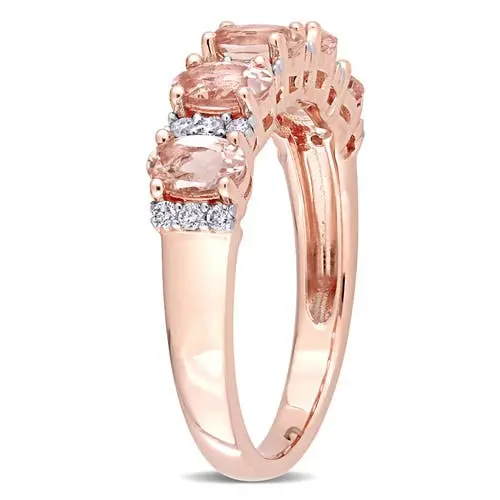 JULIANNA B. Diamond Semi Eternity Ring 14k