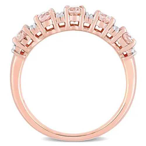 JULIANNA B. Diamond Semi Eternity Ring 14k