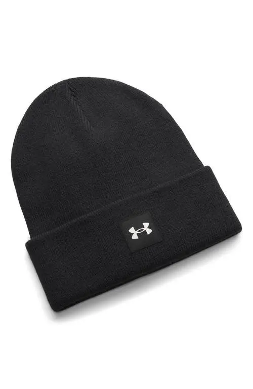 Under Armour Halftime Cuff Beanie - Black/white