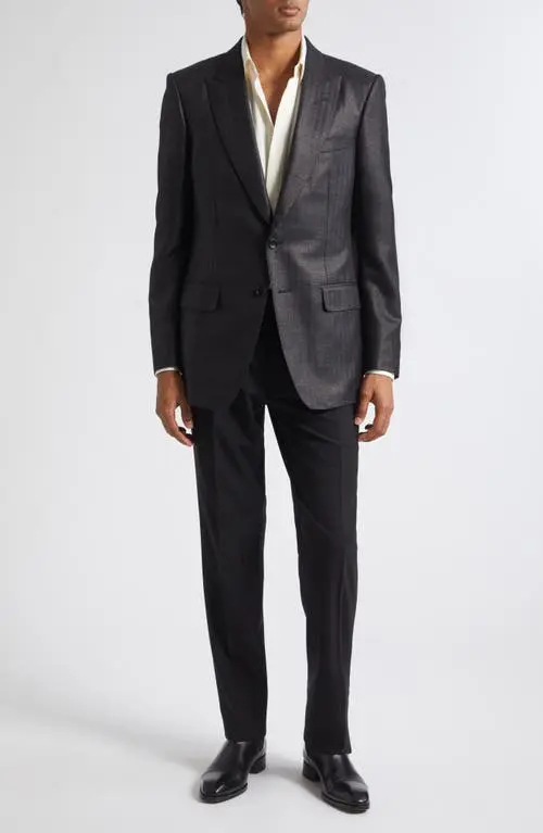 TOM FORD O'connor Herringbone Dinner Jacket
