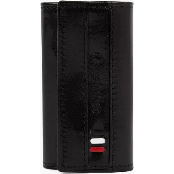 CAVALINHO Di Cavallo Trifold Leather Key Holder Wallet 535 - Black