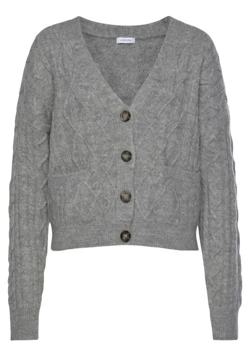 LASCANA Cable Knit Cardigan