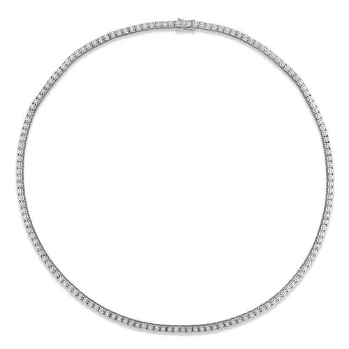 JULIANNA B. Lab-grown Diamond Tennis Necklace