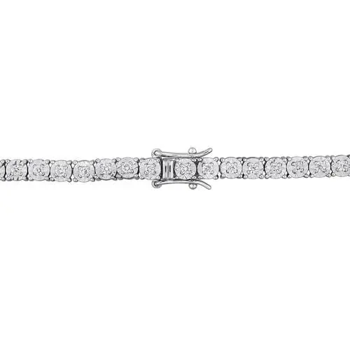 JULIANNA B. Lab-grown Diamond Tennis Necklace