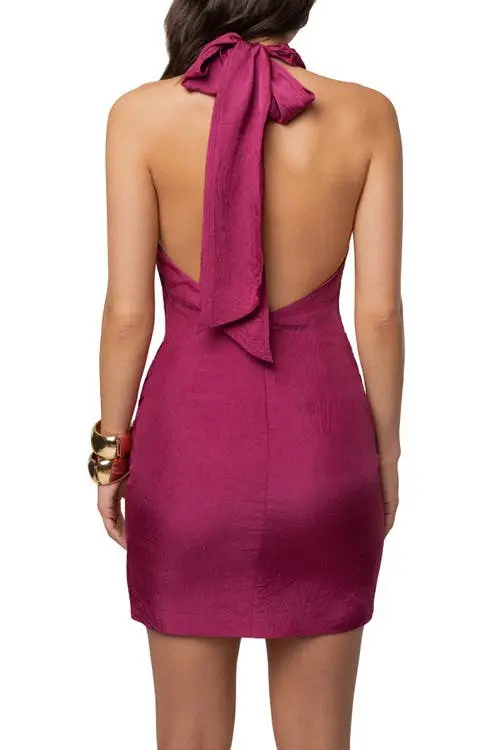 JLUXLABEL Sailing Into Night Mini Dress