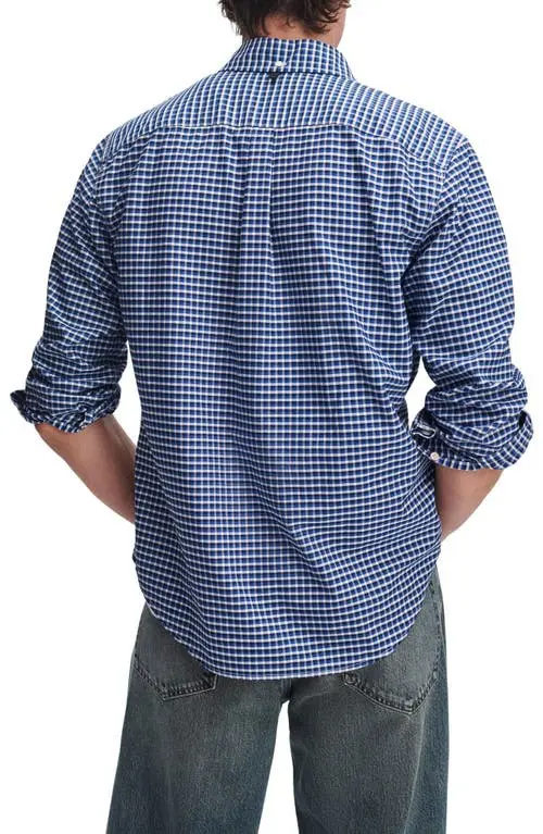 Rag & Bone Classic Plaid Cotton Oxford Shirt