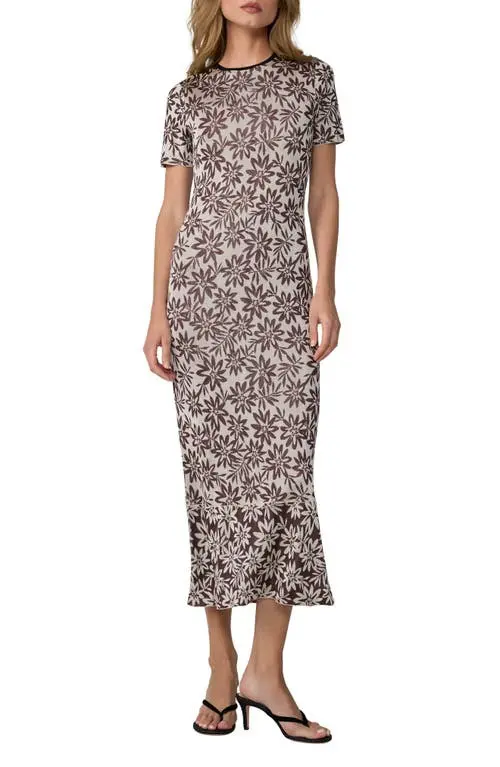 Diane Von Furstenberg Rhona Floral Midi Dress