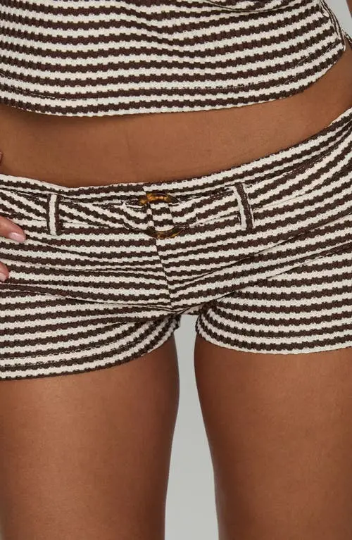 Princess Polly Olimpia Belted Micro Shorts