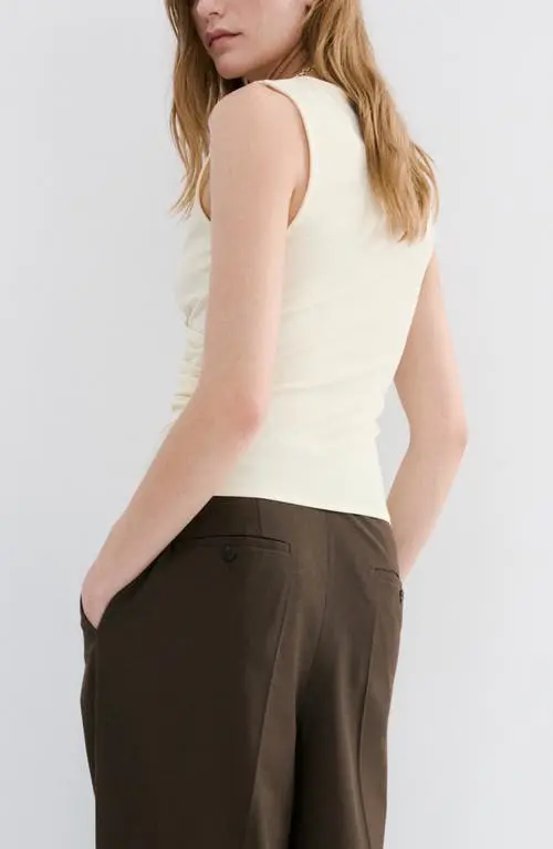 Mango Asymmetrical Crossover Top