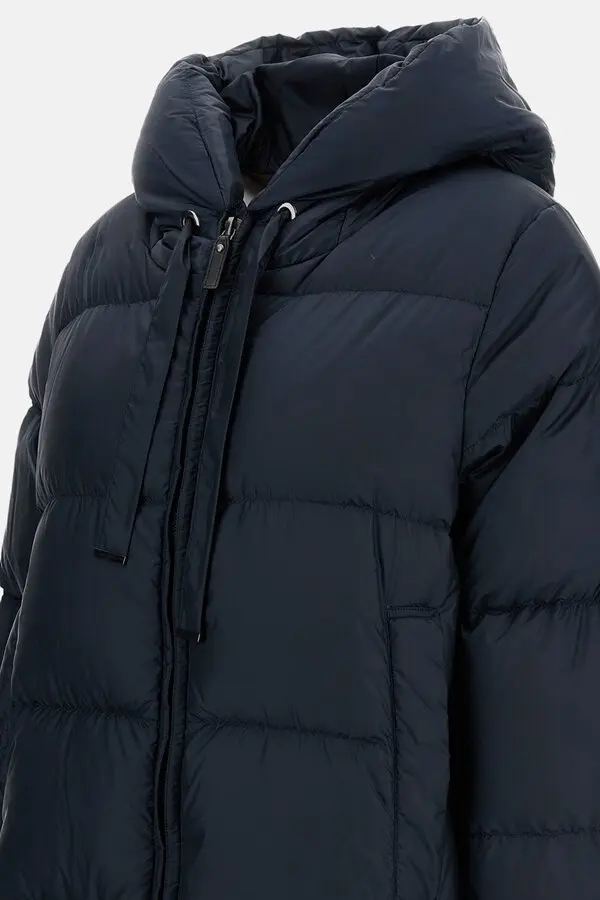 Max Mara Short Puffer Jacket - Blue