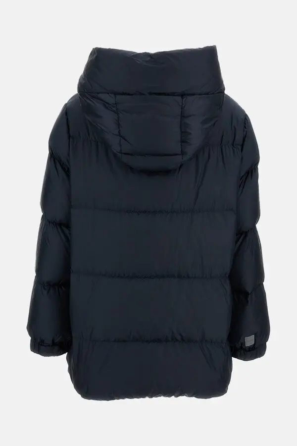Max Mara Short Puffer Jacket - Blue