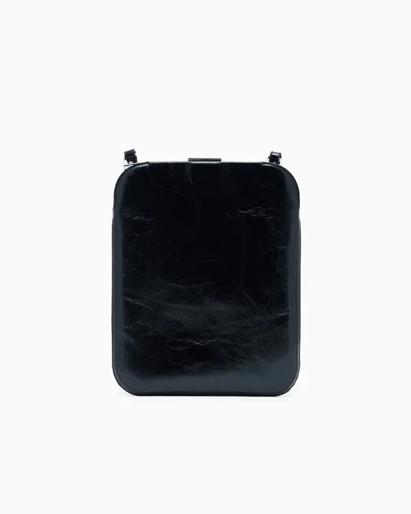 Giorgio Armani X 10 Corso Como Patent-leather Shoulder Bag
