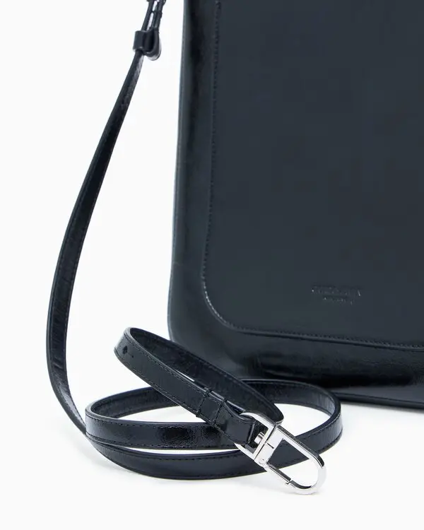 Giorgio Armani X 10 Corso Como Patent-leather Shoulder Bag
